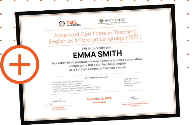 Professional 160-Hour Online TEFL Course - TEFL Fullcircle